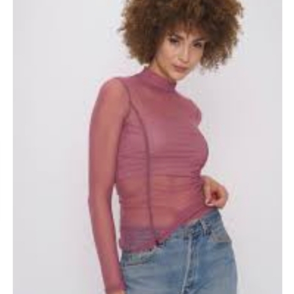 Project Social T | Tops | Nip Project Social T Ruched Top | Poshmark